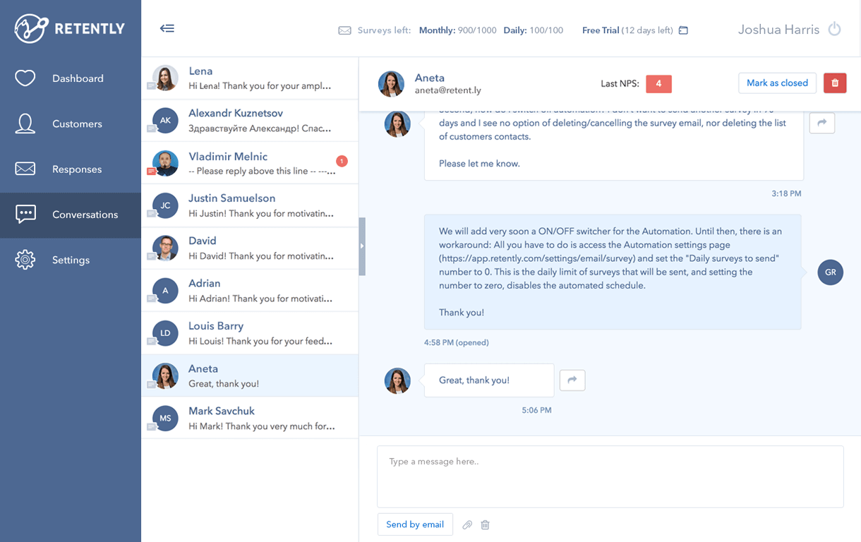 Measure customer satisfaction using Net Promoter Score | Retently