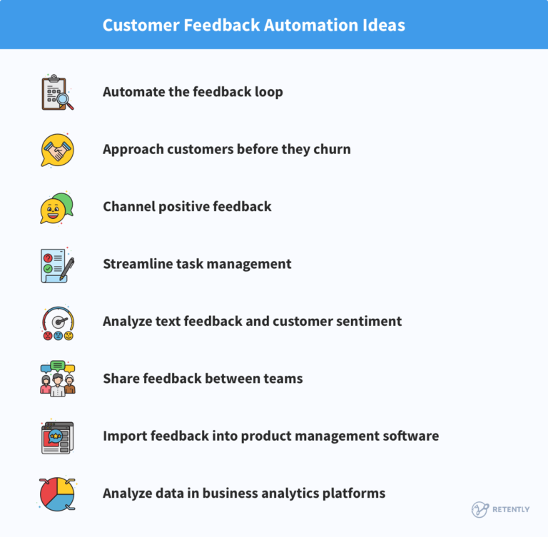 8 Practical Customer Feedback Workflow Automation Ideas